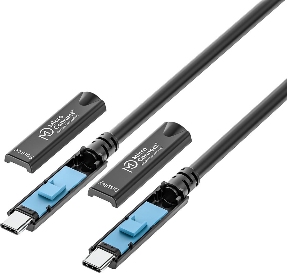 MICROCONNECT Premium Optic Fiber USB-c 3.2 Gen2x1 Bidirectional Cable ...