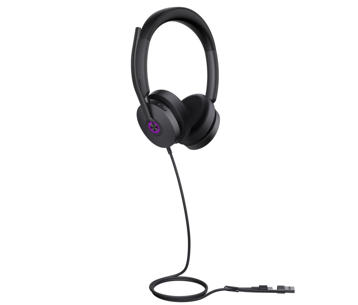 YEALINK Headset Uh48 Uc - USB-c / A - Dual - Black - 1308152 - Redcorp ...