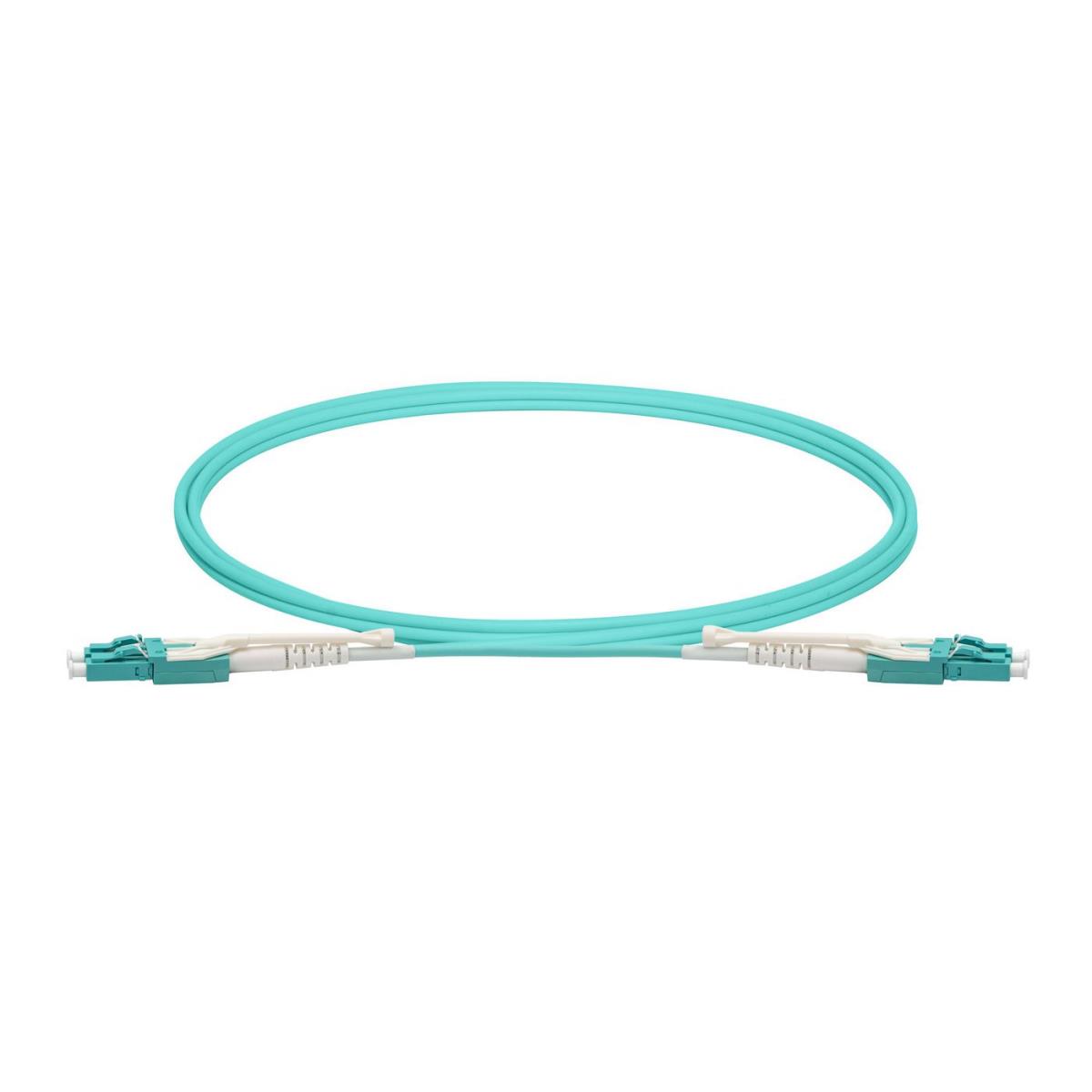 LANVIEW Fiber Optic Patch Cable - Lc-lc OM3 (Multimode) Duplex ...