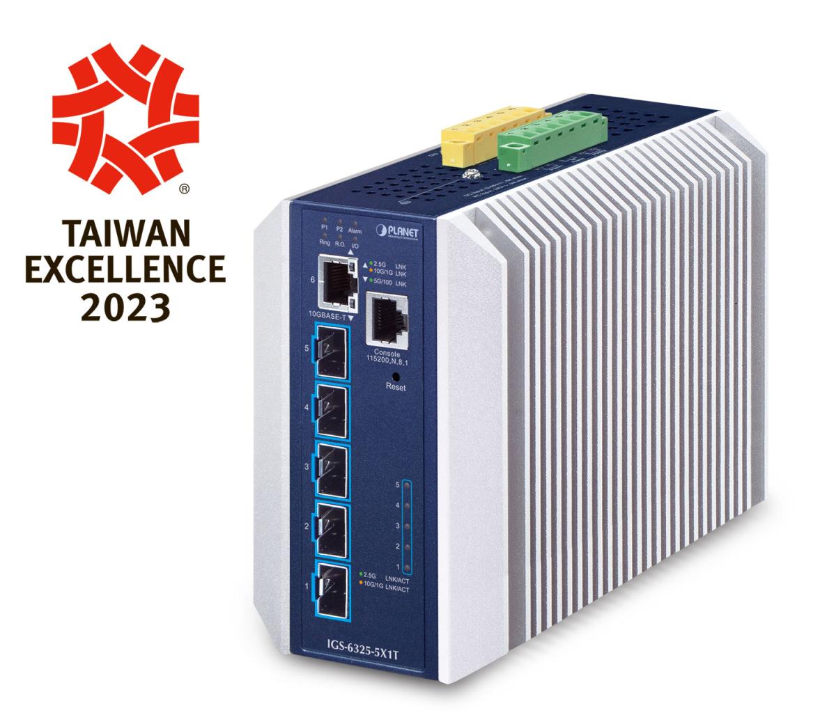 PLANET Managed Ethernet Switch - Industrial Layer 3 5-port 10gbase-x ...