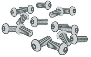 ZEBRA Kit Printhead Mounting Screw For Ze500 Series Qty 5 - P1046696 ...