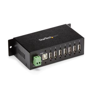 STARTECH.COM Mountable Rugged Industrial 7 Port USB Hub - ST7200USBM ...