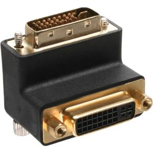INLINE INC DVI-I Adapter 90° Angled Digital + Analog 24+5 Male To ...