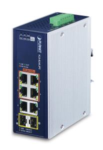 PLANET Gigabit Ethernet Switch - Industrial 4-port 10/100/1000t 802.3bt ...