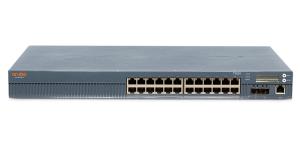 Hewlett-Packard Enterprise Aruba 7024 (RW) 24-port 400W PoE+ 10G BASE-X ...