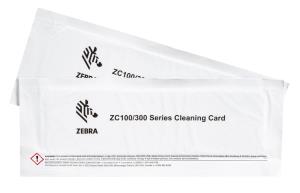 ZEBRA Cleaning Card Kit Improved For Zc100 / 300 2 Cards - 105999-310 ...