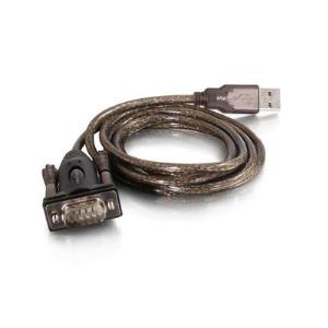 C2G USB to DB9 Male Serial RS232 Adapter Cable 1.5m - CG26887 - Redcorp ...