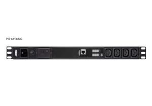 ATEN 18-outlet 1u Pdu With Current & VoltageLCD Display Overcurrent And ...