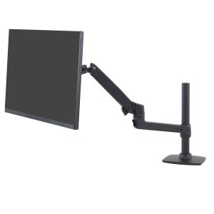 ERGOTRON LX Desk Monitor Arm, Tall Pole (matte black) Single Monitor ...