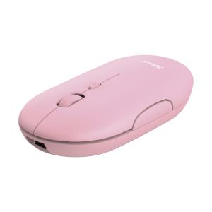 TRUST Puck Rechargeable Bluetooth Wireless Mouse Pink - 24125 - Redcorp ...