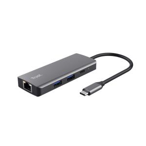 TRUST Dalyx 6-in-1 USB-c Multi-port Adapter - 24968 - Redcorp.com/en