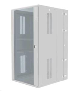 PANDUIT CORP Wall Mount Cabinet 26RU 30in Depth Windowed Door White ...