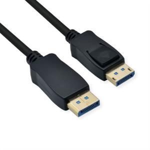 ROTRONIC LOGISTICS DisplayPort Cable v2.0 DP-DP Male/Male Black 1m - 11 ...