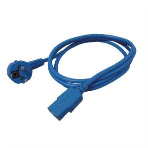 ROTRONIC LOGISTICS Power Cable - Straight IEC Connector - 1.8m - Blue ...