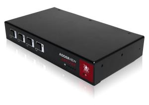 ADDER Adderview Secure Analogue KVM Switch Avsv1002 With USB And Vga 2 ...