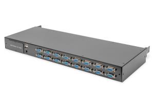DIGITUS Modular KVM switch 16-port for modularized KVM console - DS-72214 - Redcorp.com/en