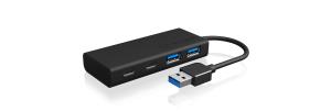 ICY BOX USB Hub - USB 3.0 To 4 Port With USB Type-a Interface - IB ...