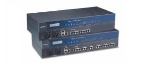 MOXA Terminal Servers - 8 ports RS-232/422/485 with DB9 connector, Dual ...