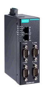 MOXA Gateway - 4-port Modbus RTU/ASCII/TCP-to-EtherNet/IP -40 to 75°C - MGate 5435-T - Redcorp ...