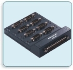 MOXA connection boxes 8-port RS-232 - DB62 (male) - 8x DB9 (male ...
