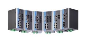 MOXA Ethernet switch - PT-510-MM-SC-24 - IEC 61850-3 managed DIN-rail ...