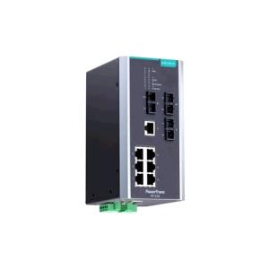 MOXA Ethernet switch - PT-510-SS-LC-HV - IEC 61850-3 managed DIN-raiL ...