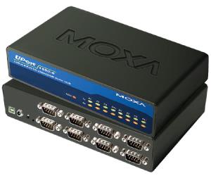 MOXA UPort - 8 Port USB-to-Serial Hub, RS-232 - UPort 1610-8 - Redcorp ...