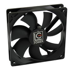 LC-POWER Case Fan - 120 Mm Black - Lc-cf-120 - LC-CF-120 - Redcorp.com/en