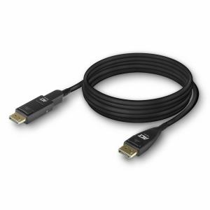 ACT DisplayPort 1.4 Active Optical Cable 8K with Detachable Connector ...