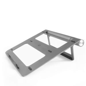ACT Laptop Stand Aluminium, Stepless Height Adjustable Detachable USB-C ...