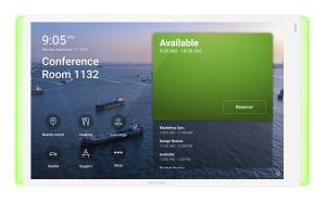 CRESTRON Tss-1070-w-s-lb Kit Room Scheduling Touch Screen 10in White ...